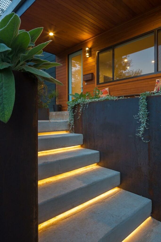 36 Beautiful Outdoor Step Lighting Inspirations