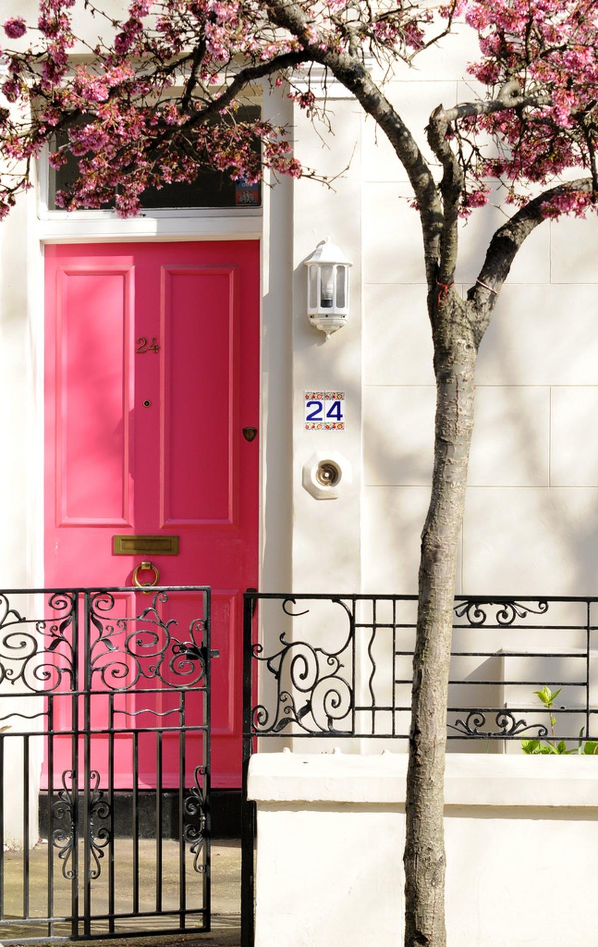 15 Trendy Pink Front Door Ideas That Turn Heads