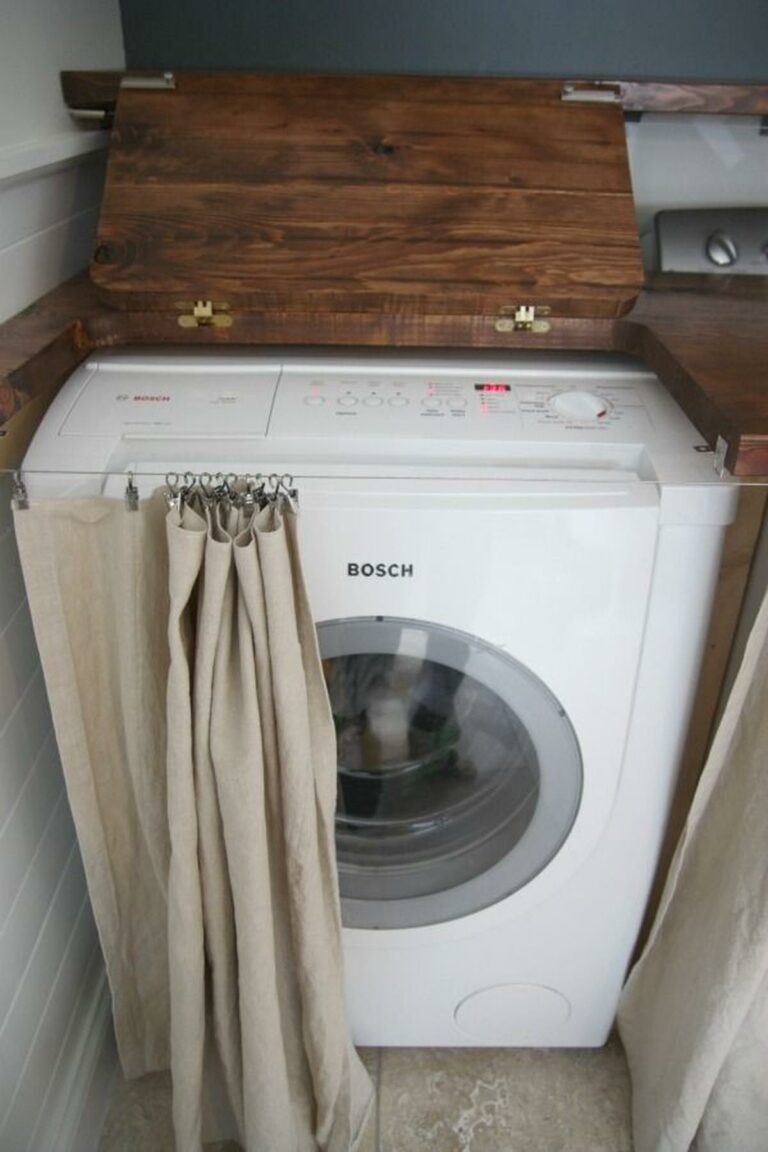 30 Ingenious Ways To Conceal A Washing Machine In Your Home