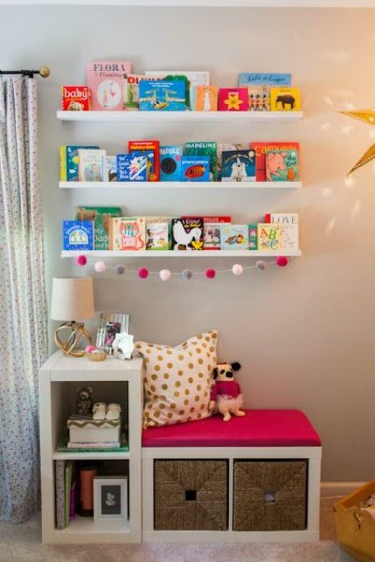 26 Clever Wall Storage Solutions for Kids' Rooms