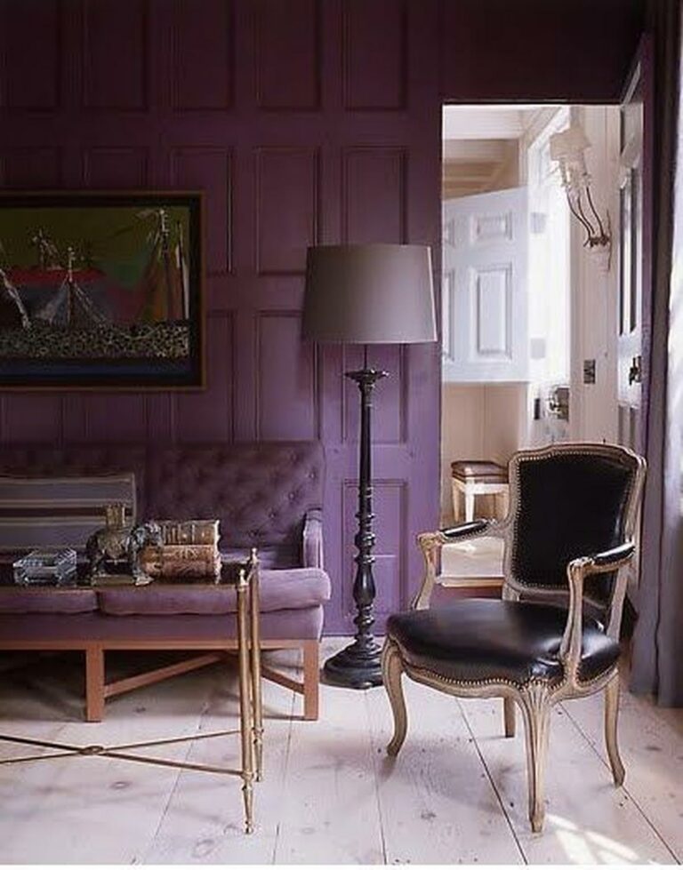 33 Captivating Purple Accent Walls For Bold Home Decor