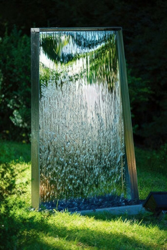 49 Breathtaking Outdoor Water Walls For Your Backyard