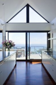 56 Breathtaking Kitchen Designs With A View