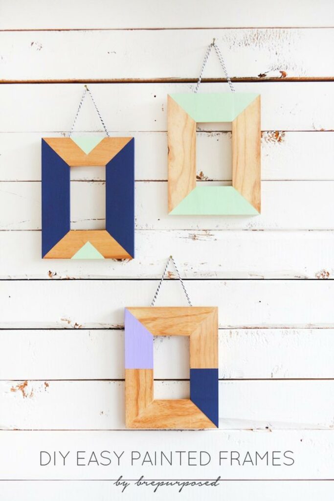 13 Handmade Wooden Picture Frame Projects for Beginners