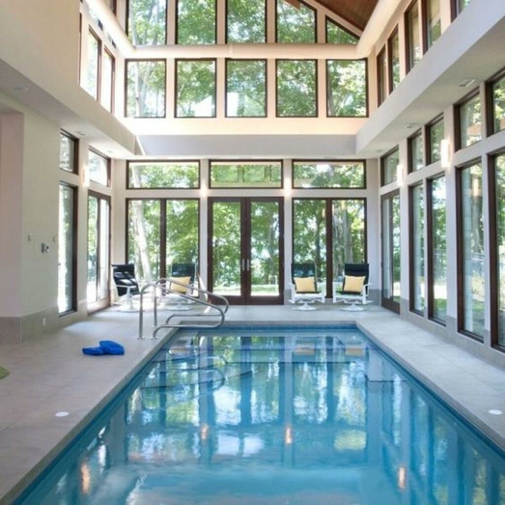 30 Breathtaking Indoor Swimming Pools That Inspire Pure Envy