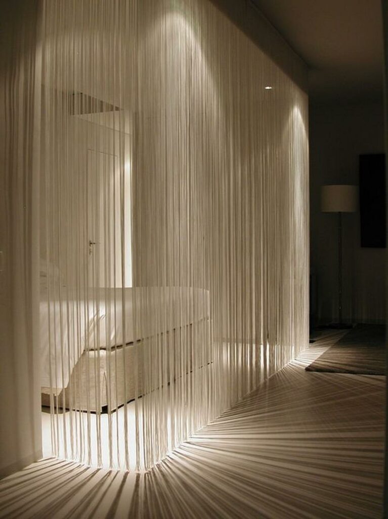 25 Innovative Ways To Transform Spaces With Curtain Dividers