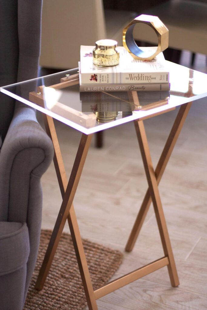 27 Unique DIY Side Table Concepts for a Stylish Room