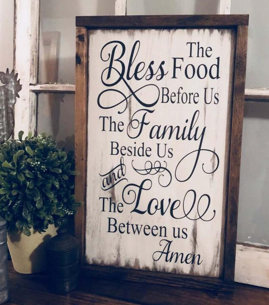 24 Creative Signs for Kitchen and Dining Rooms