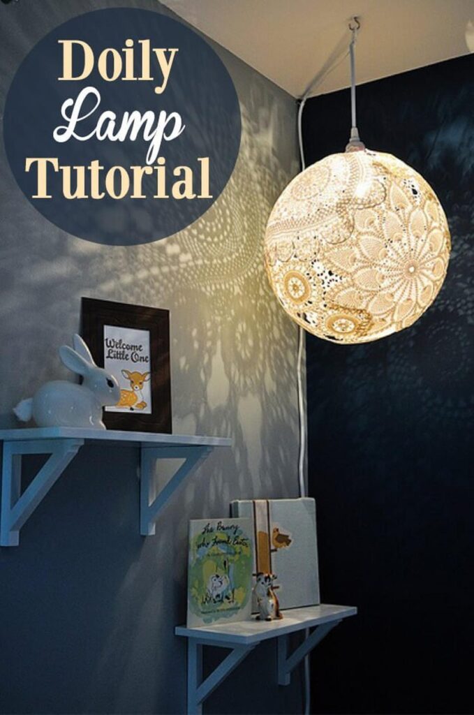 34 DIY Lamp and Lamp Shade Projects: Craft a Glow
