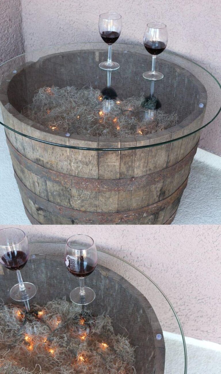 38 Clever Ways to Repurpose Old Wine Barrels