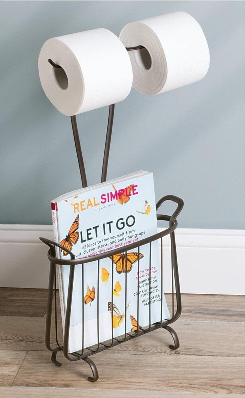 23 Stylish and Functional Bathroom Magazine Racks to Adore