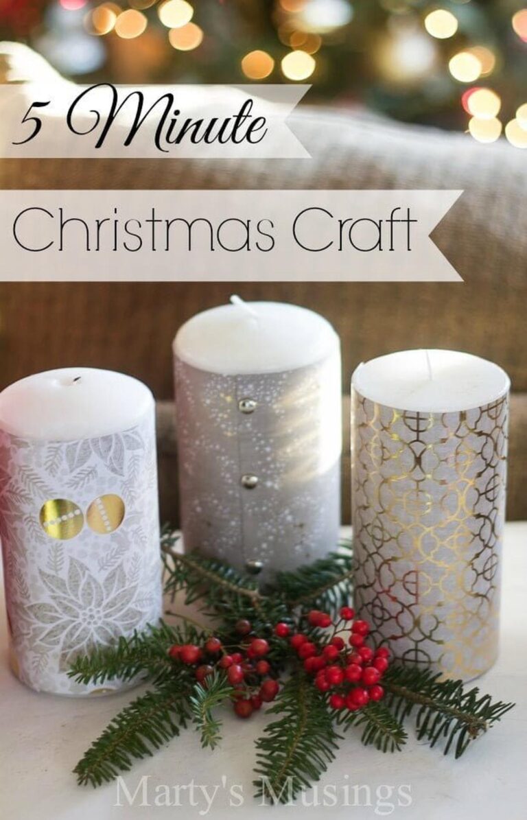 32 Simple Ideas for Decorating Candles