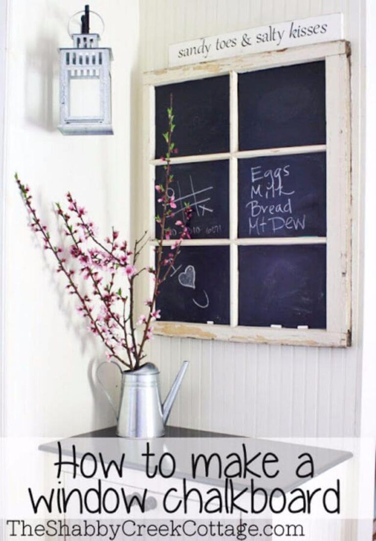 46 Creative Repurposing Window Ideas Projects for Home Décor