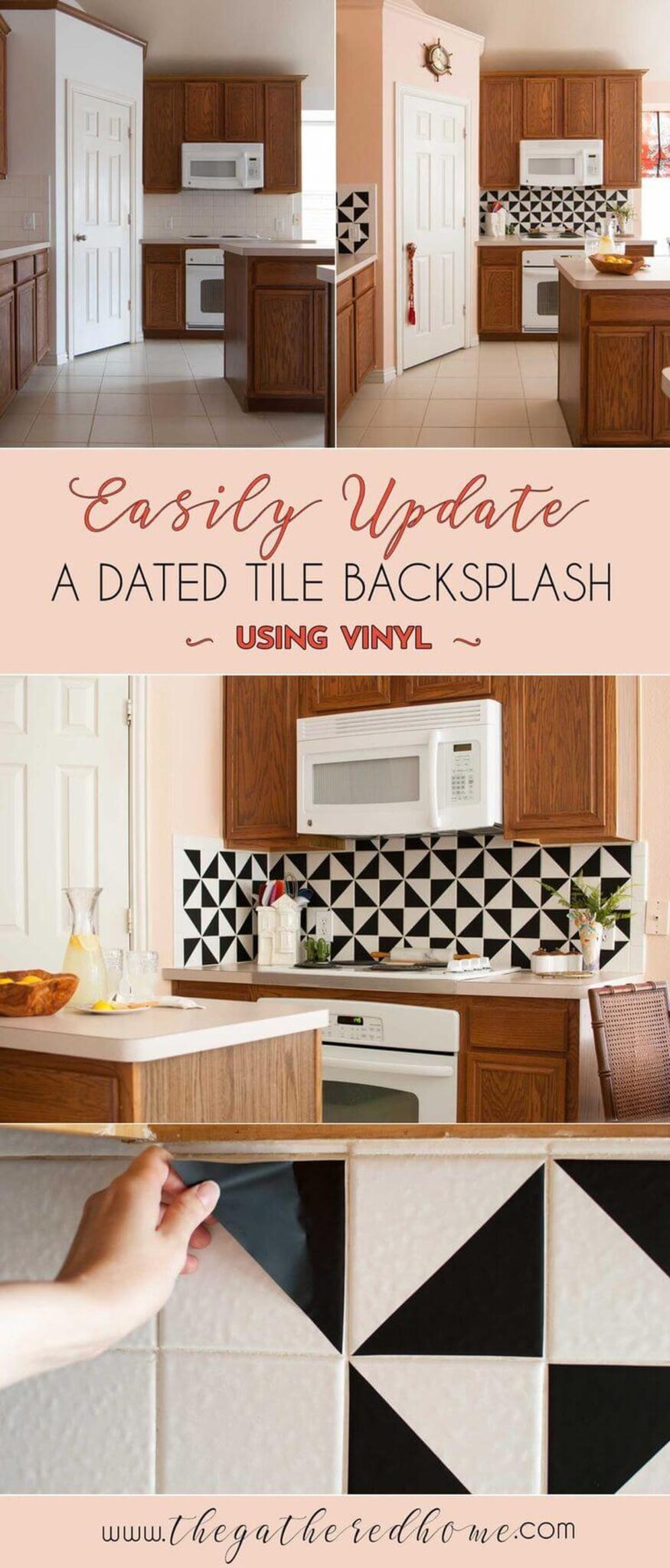 25 Effortless DIY Backsplash Ideas: Easy Kitchen Update