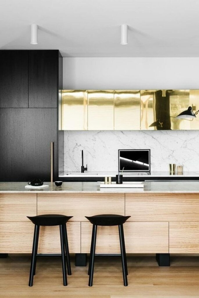 44 Innovative Ideas for Sleek Modern Kitchen Cabinets