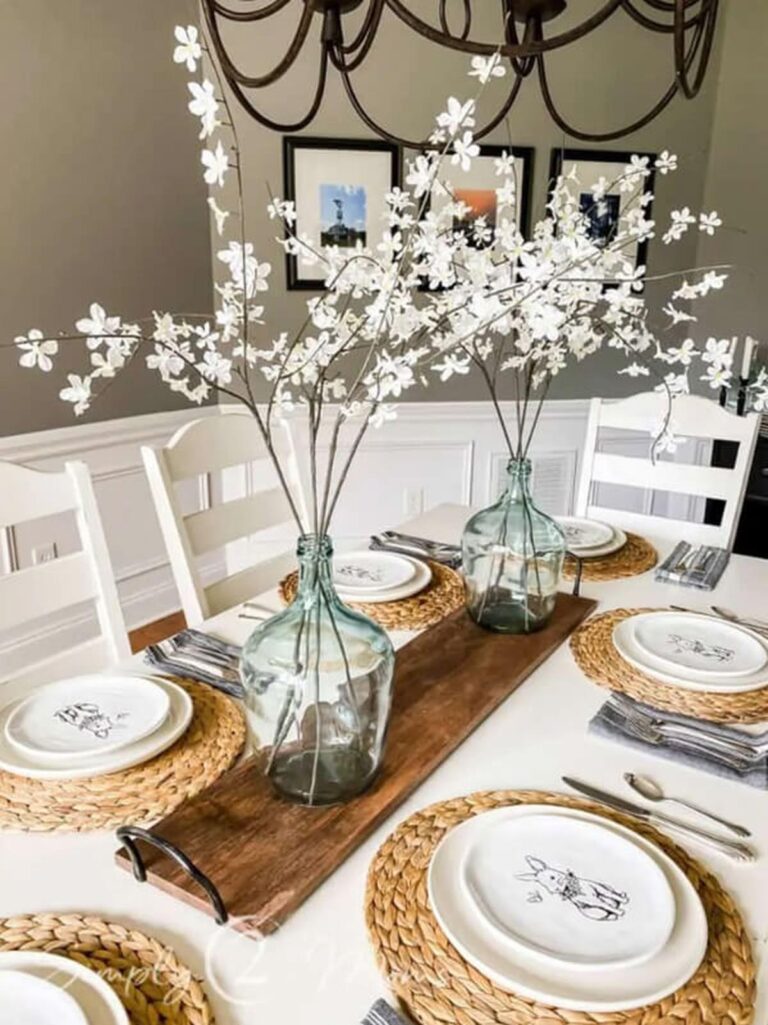 22 Simple Dining Table Decor Ideas to Make Every Meal Festive