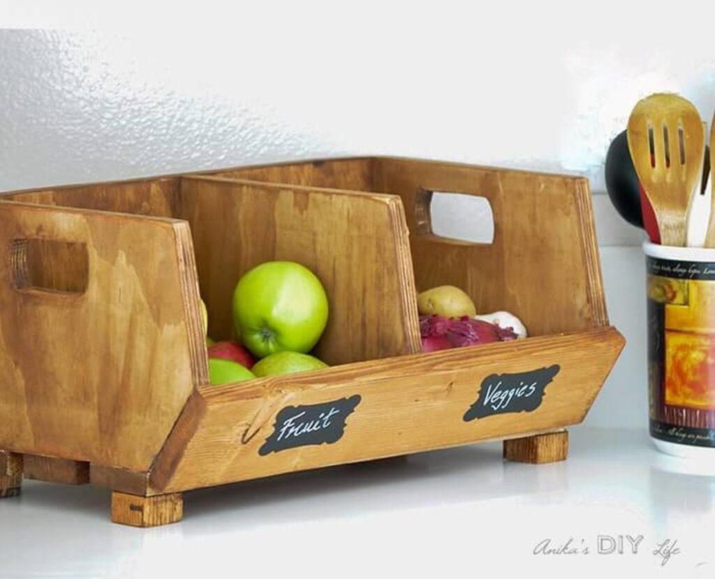 14 Creative Fruit and Vegetable Storage Solutions to Keep Your Kitchen Tidy