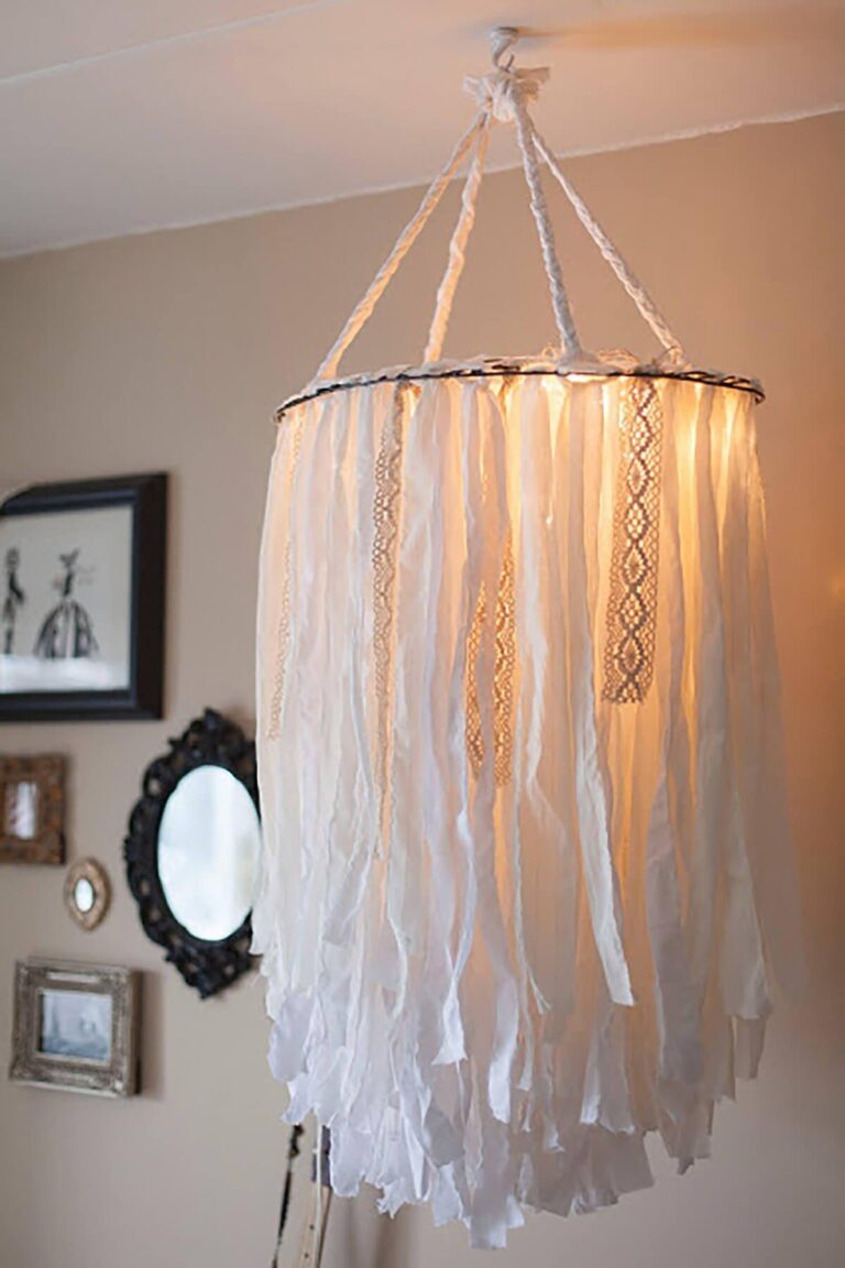 34 DIY Lamp and Lamp Shade Projects: Craft a Glow