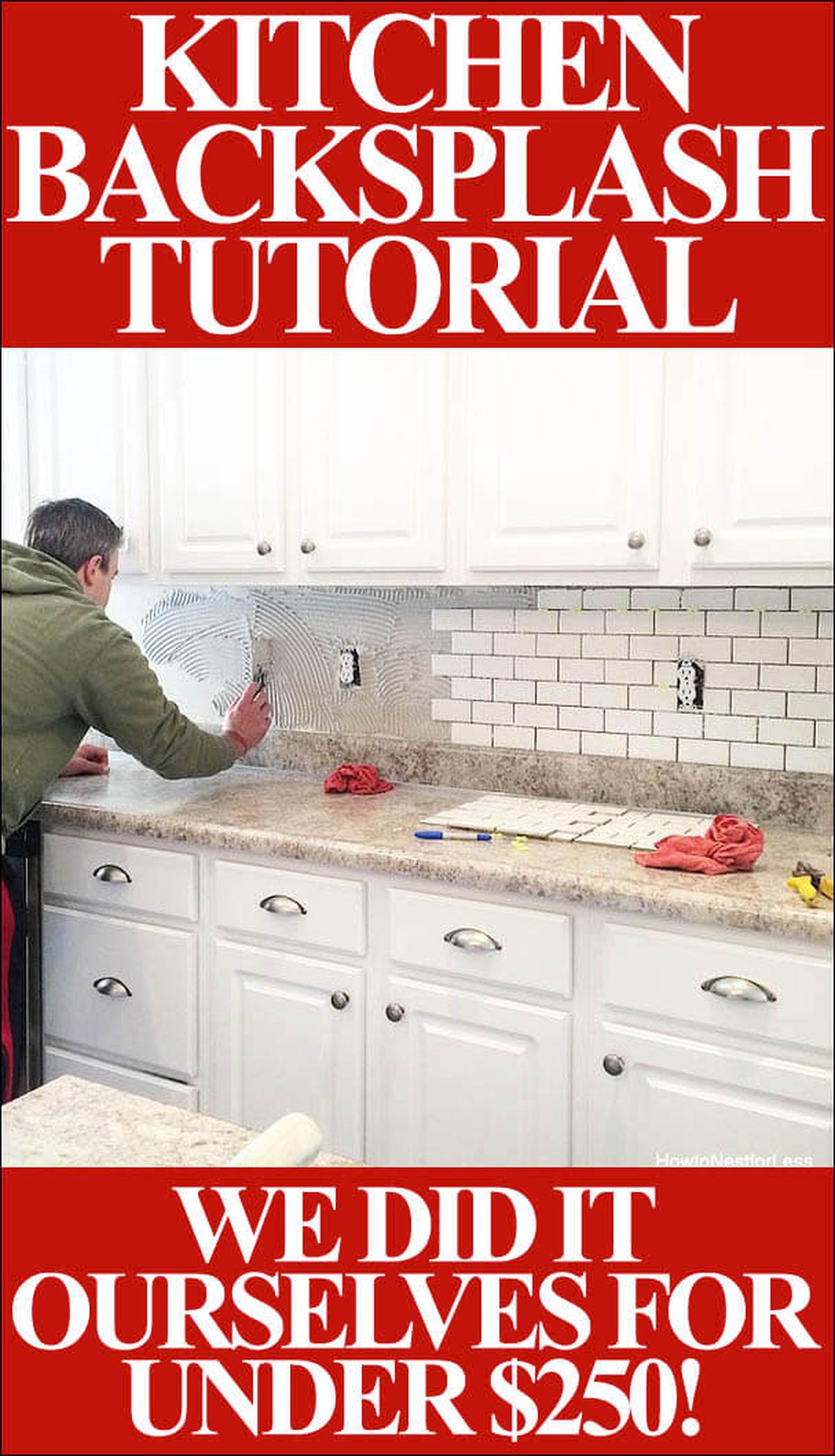 25 Effortless DIY Backsplash Ideas: Easy Kitchen Update