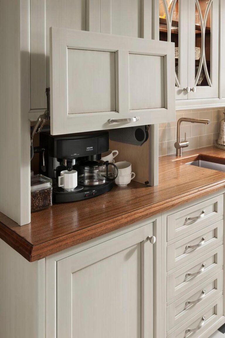 21 Clutter-Free Kitchen Countertop Ideas for a Neat Cooking Space