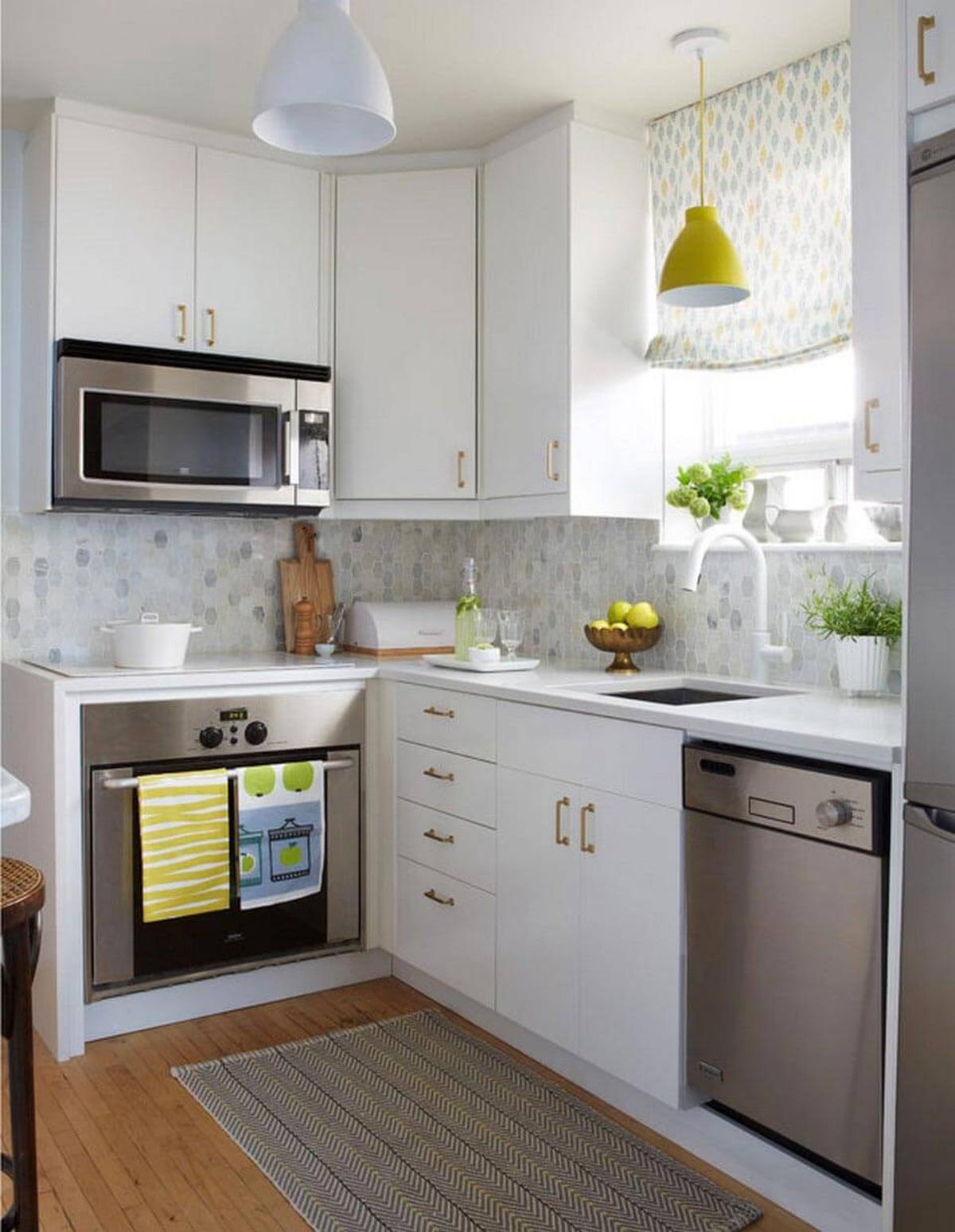 30 Smart Small Kitchen Design Tips to Transform Your Space ...