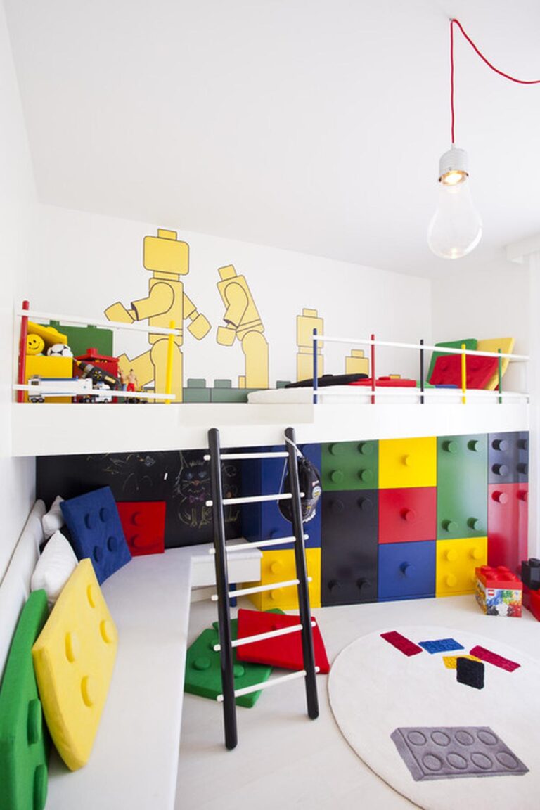 40 Coolest LEGO Room Ideas To Discover