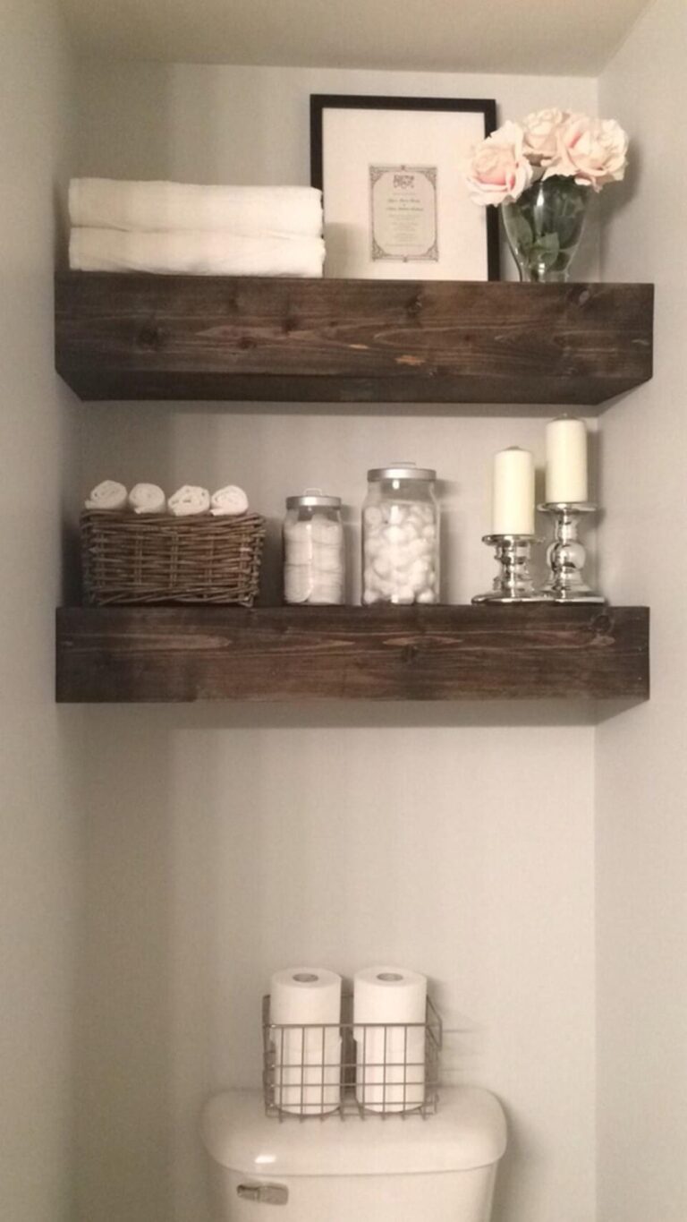 51 Over-the-Toilet Storage Ideas for Smaller Bathrooms