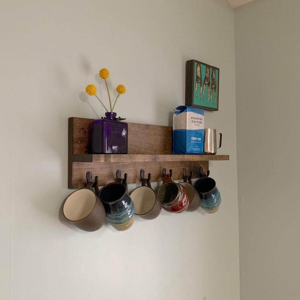 51 Practical Coffee Mug Holders for a Tidy Kitchen