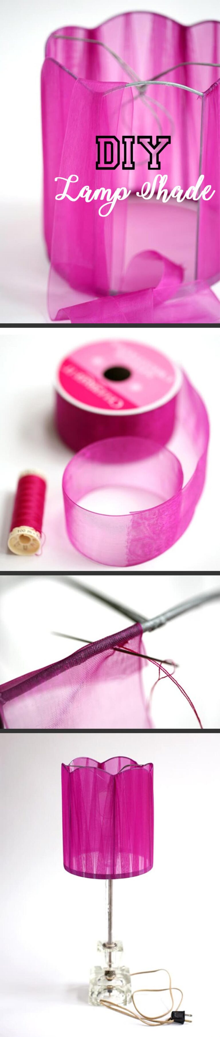 34 DIY Lamp and Lamp Shade Projects: Craft a Glow