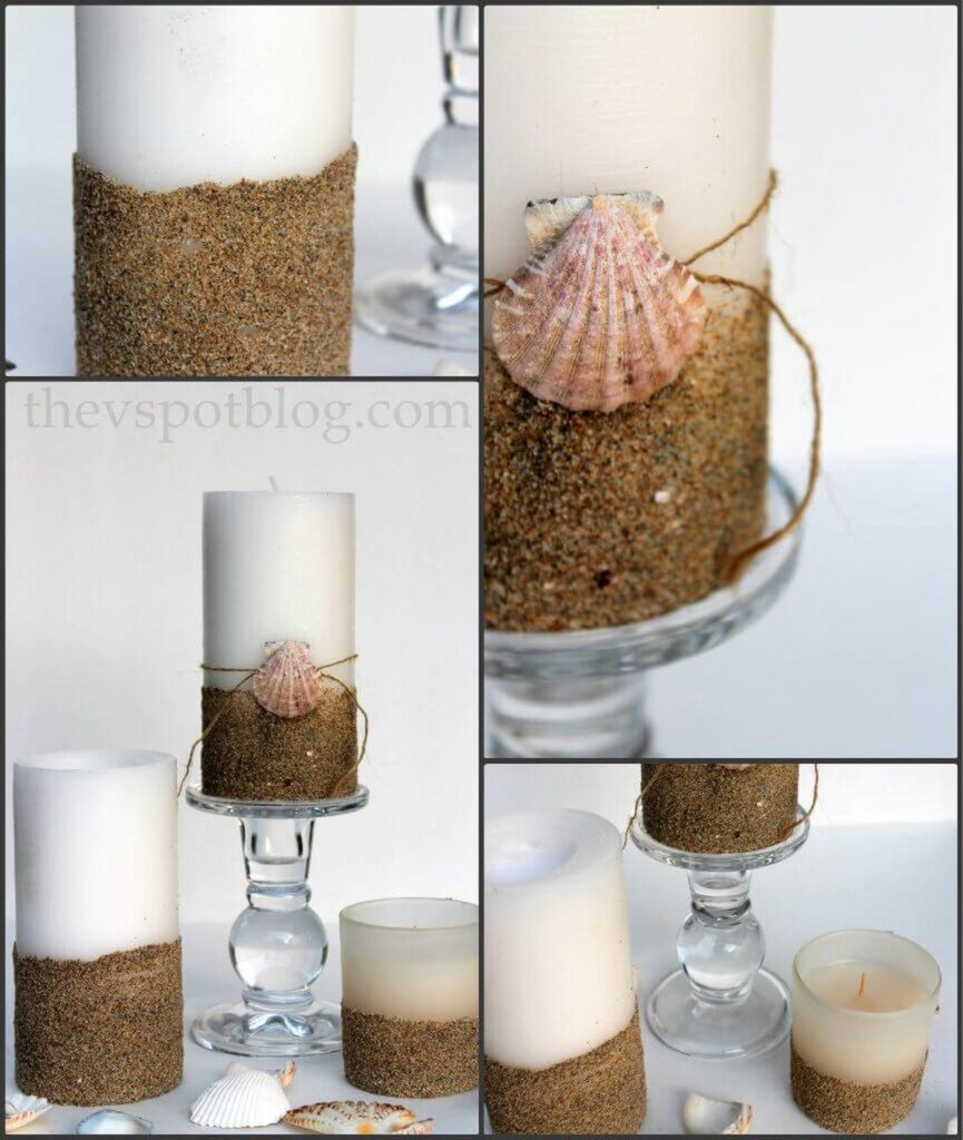 32 Simple Ideas for Decorating Candles