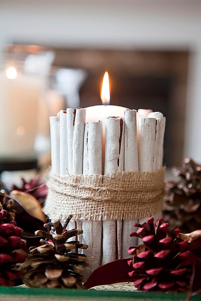 32 Simple Ideas for Decorating Candles