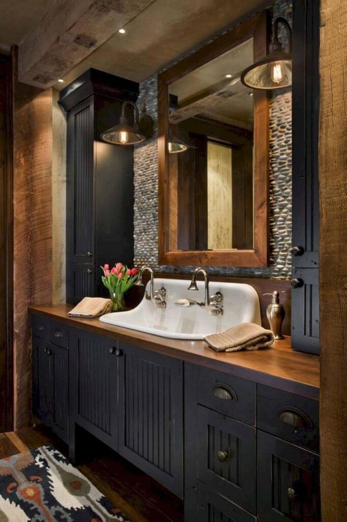 35 Best Rustic Bathroom Vanities for a Makeover