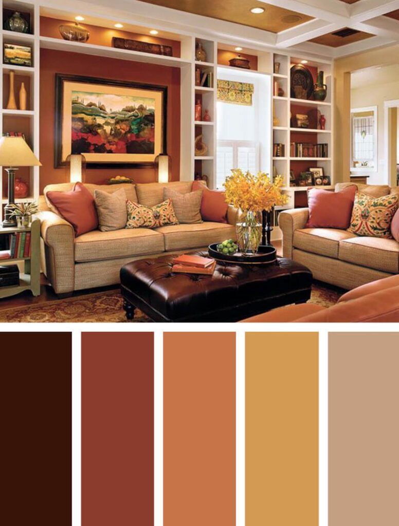 11 Warm and Cozy Living Room Color Schemes for Perfect Harmony