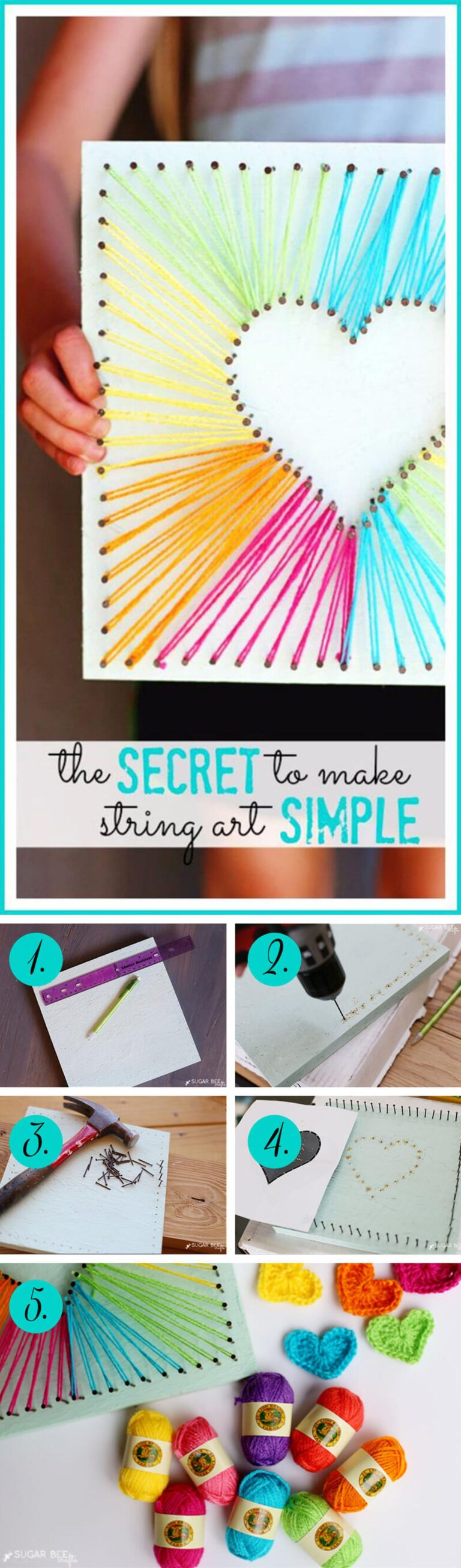 25 Amazing String Art Projects to Try Today