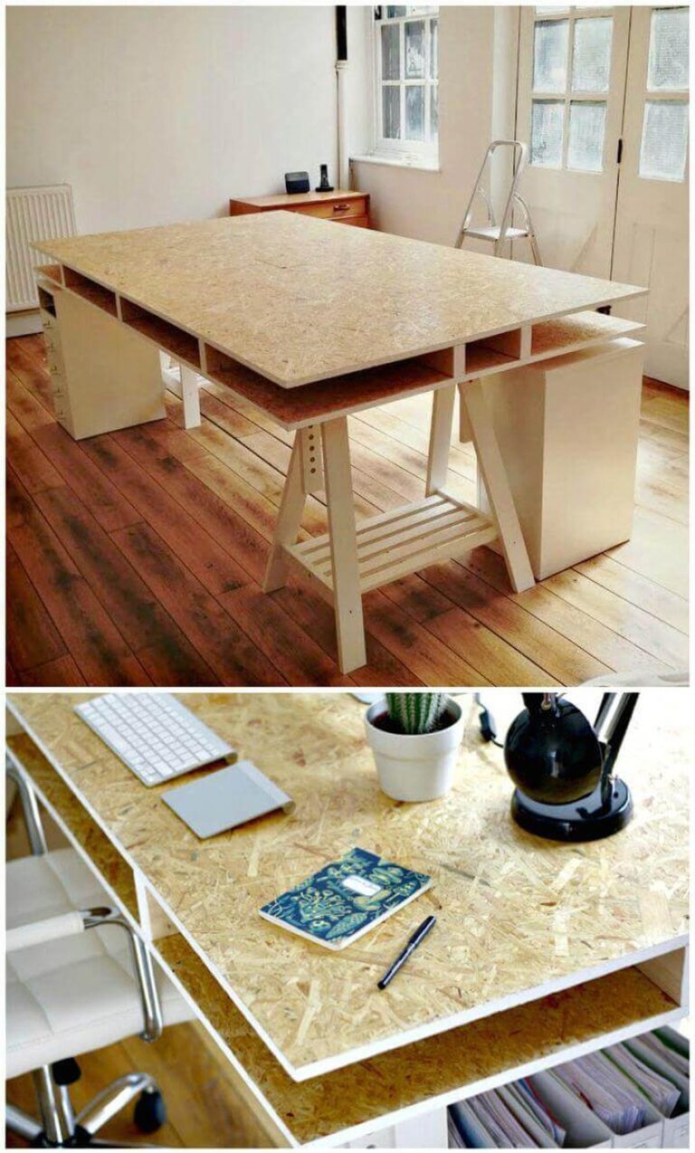 28 DIY Desk Projects to Build Your Ideal Budget-Friendly Workspace