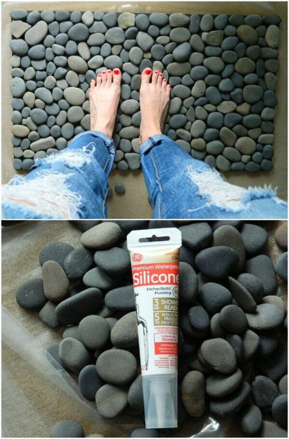 27 Inventive DIYs Using Pebbles and River Rocks for Home Decor