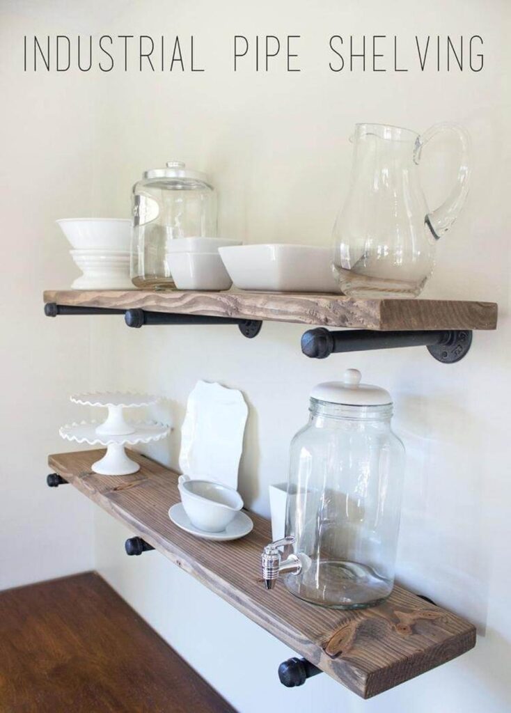 17 DIY Pipe Shelf Projects for Stylish, Space-Saving Storage