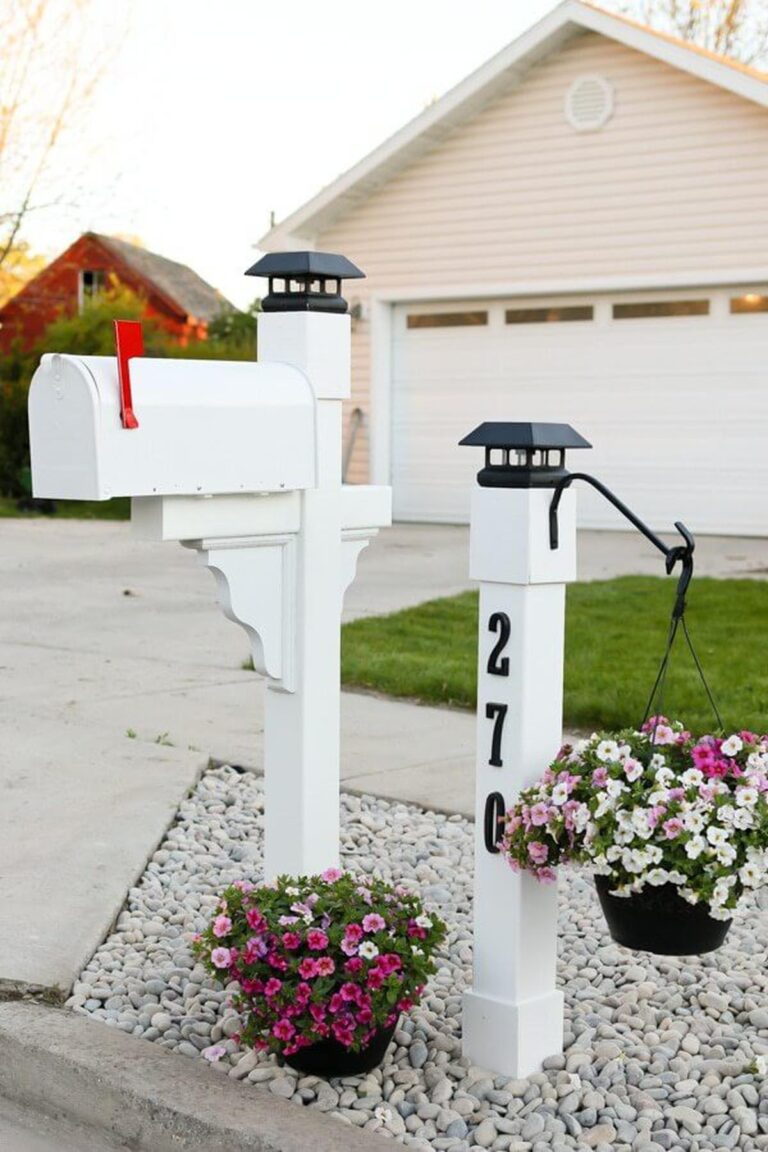 28 Charming Mailbox Designs to Impress Your Visitors