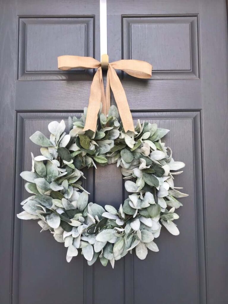54 Rustic Farmhouse Wreath Designs to Welcome in Style