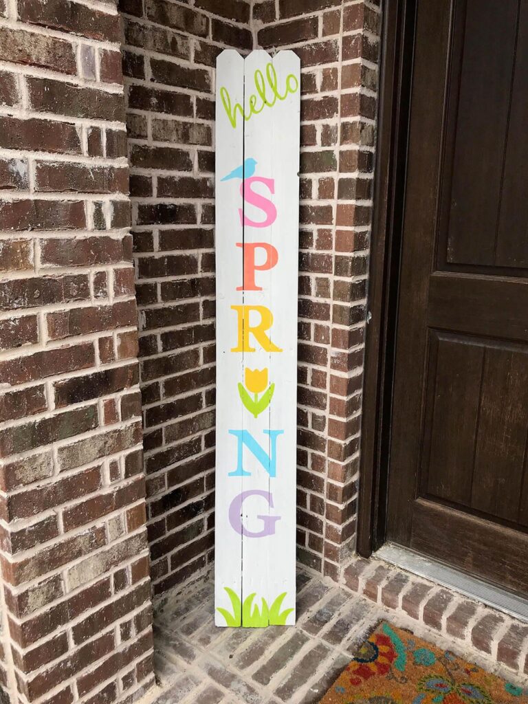 26 Beautiful Porch Sign Designs to Step into Spring