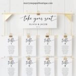 21 Creative DIY Wedding Seating Charts to Charm Your Guests