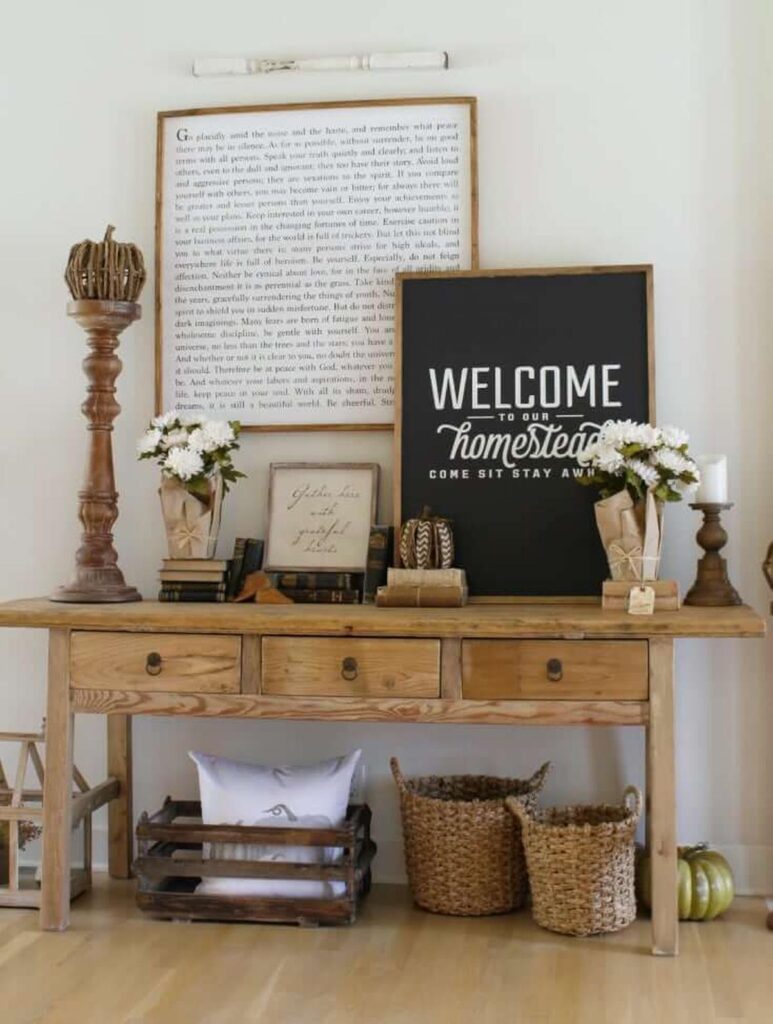 54 Charming Rustic Entryway Designs to Welcome Guests