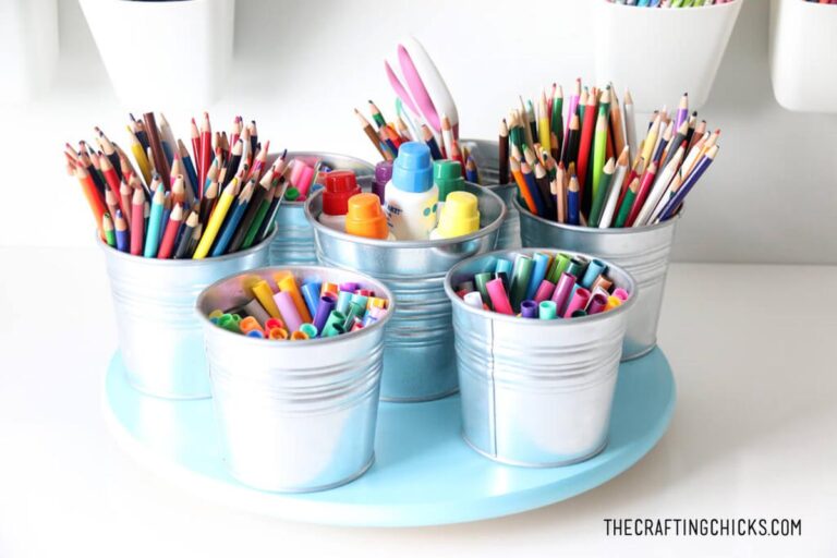 21 DIY Craft Storage Solutions to Keep Everything in Place