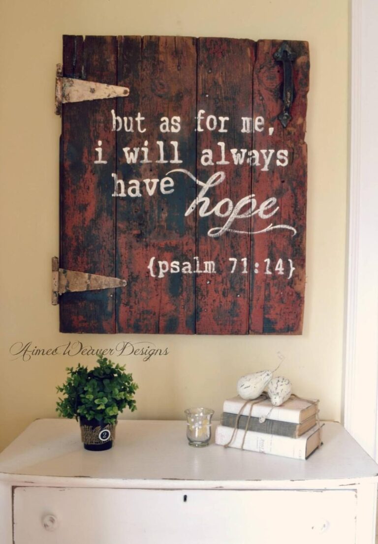23 Creative DIY Home Signs for a Personal Touch