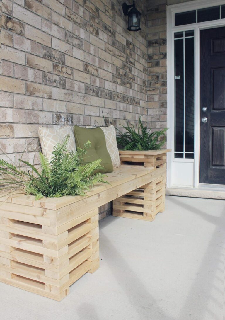 27 DIY Outdoor Benches to Build and Beautify Your Space