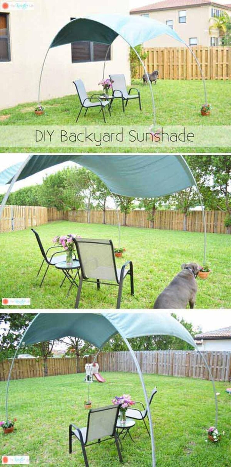 21 Quick and Easy Sun Shade Ideas for a Cooler Backyard