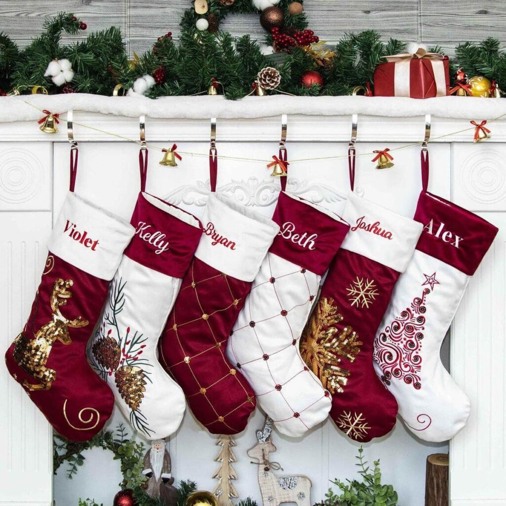26 Creative Christmas Stocking Ideas for a Personal Touch