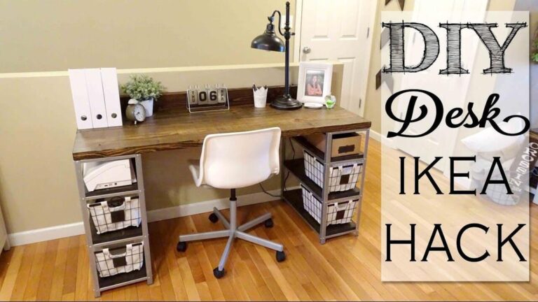 28 DIY Desk Projects to Build Your Ideal Budget-Friendly Workspace