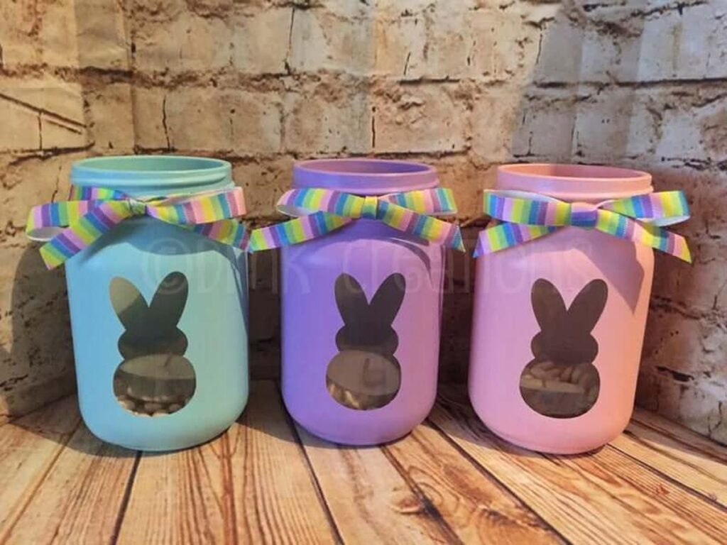 21 Unique Easter Mason Jar Projects for Your Next Party