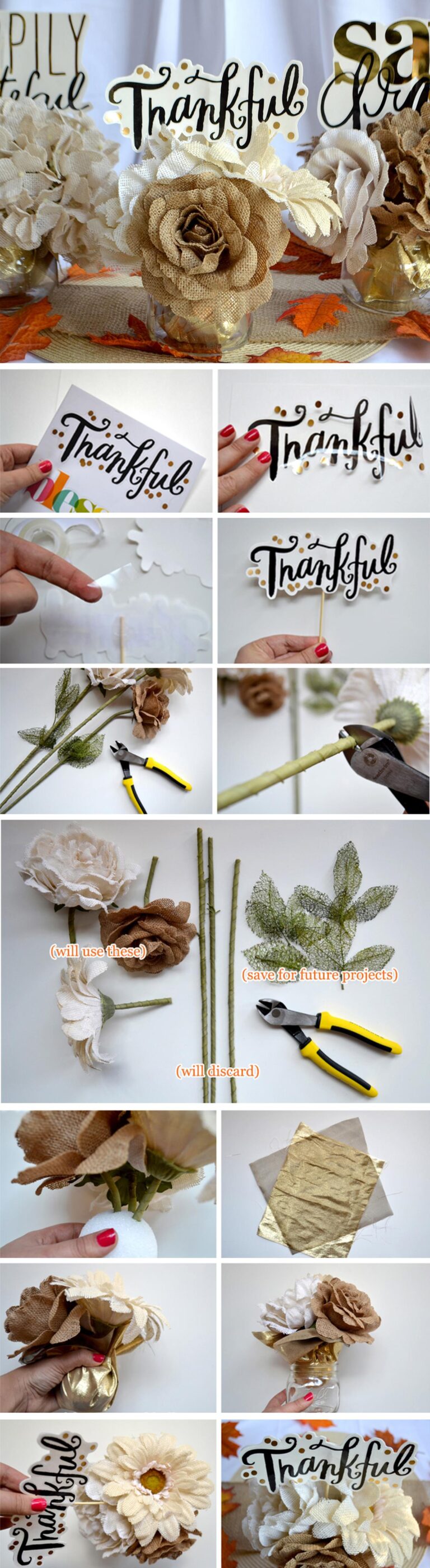 46 Simple DIY Thanksgiving Centerpieces to Impress Your Guests